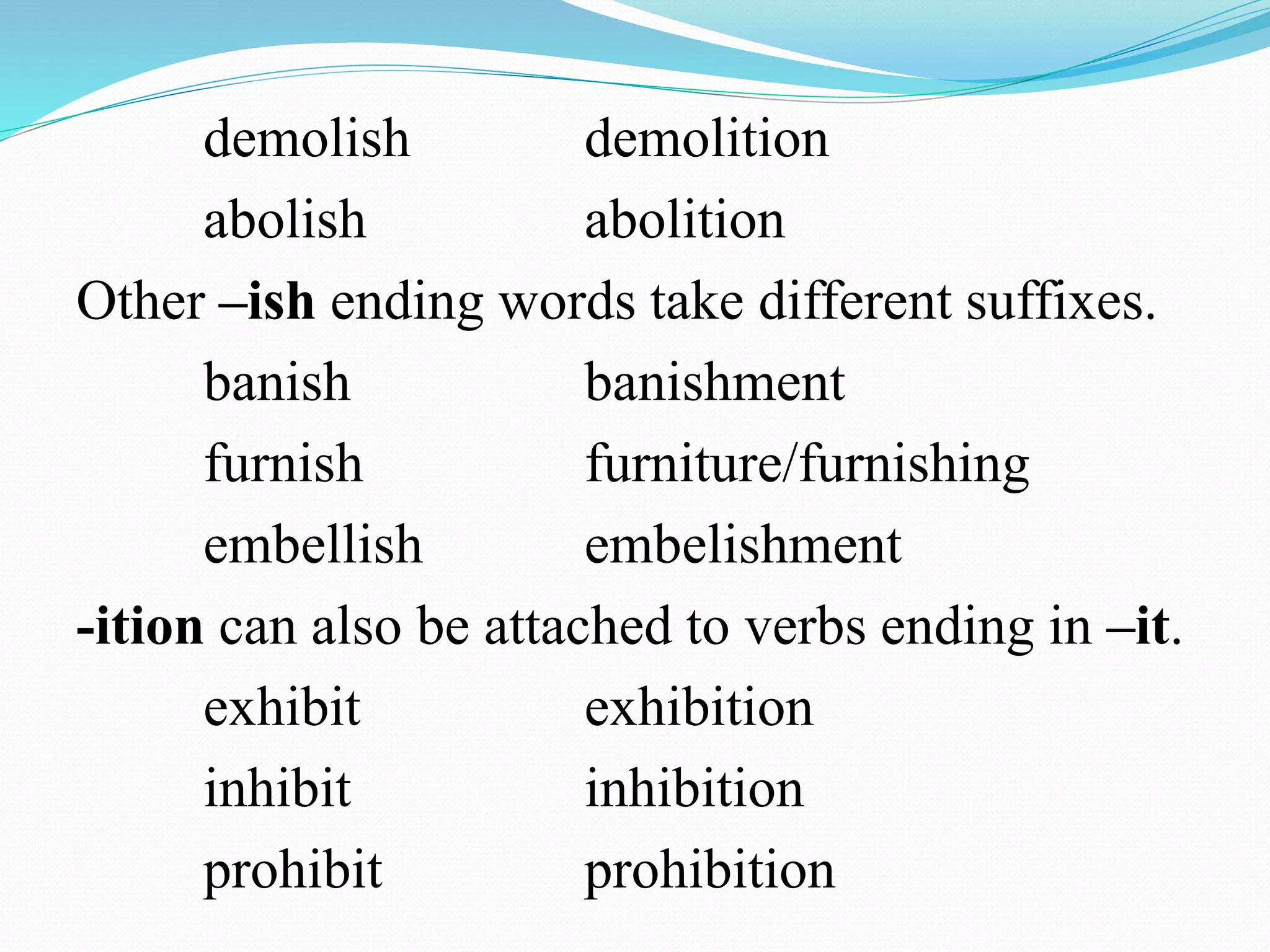 Structure of english-_affixes1 | PPTX
