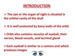 structure of eye | PPTX