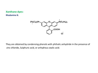 Structure of fibre and dye | PPTX