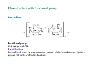 Structure of fibre and dye | PPTX