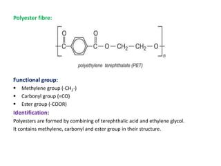 Structure of fibre and dye | PPTX