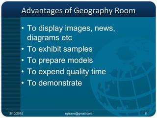 Structure of geo sub adn geo room | PPTX