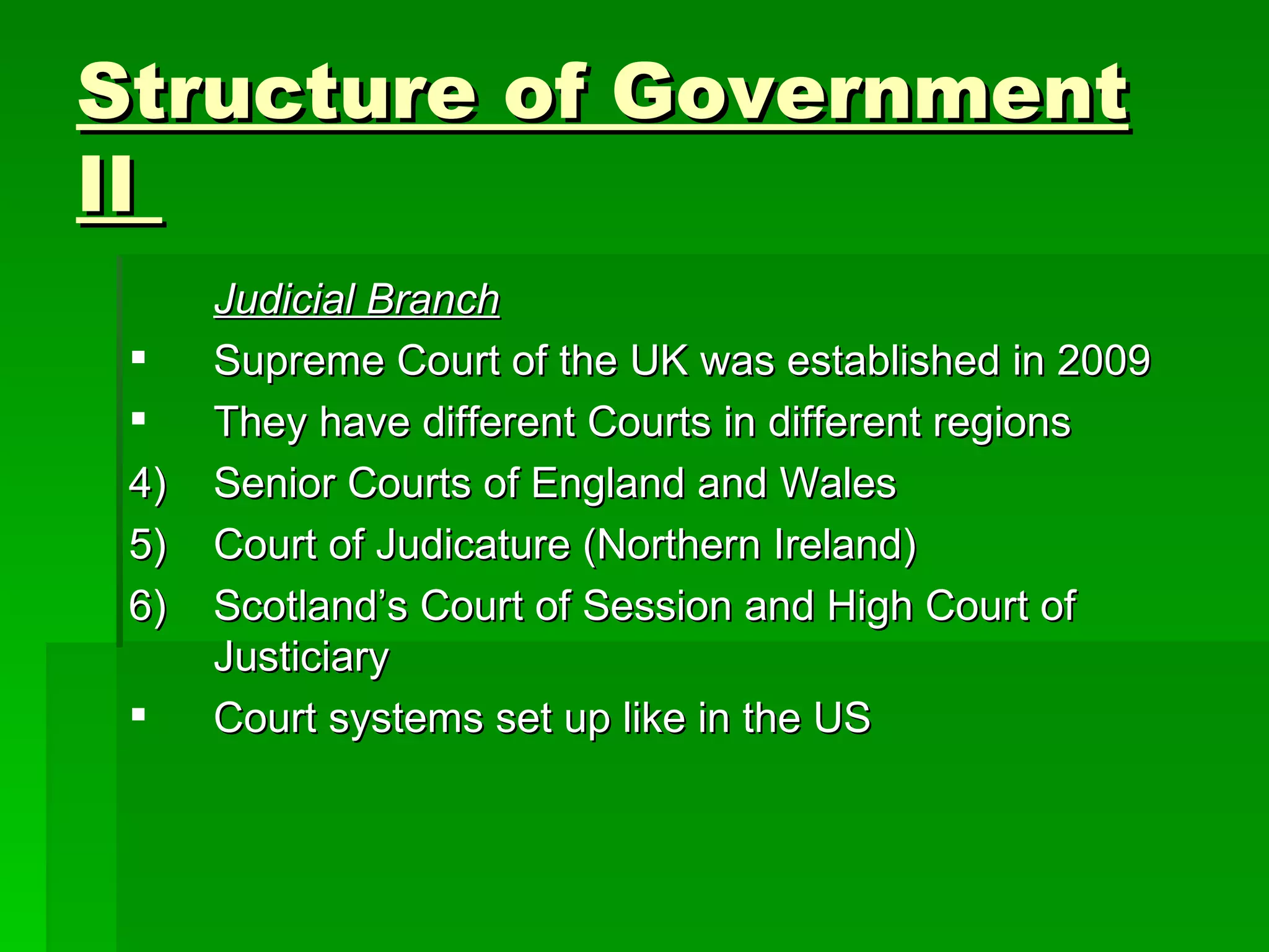 Structure Of Government | PPT