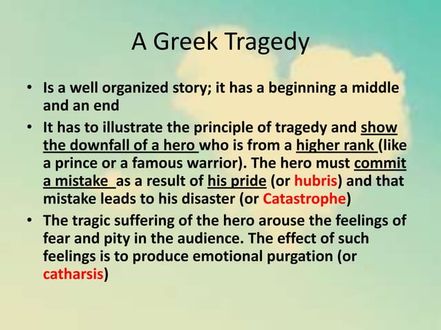 Structure of Greek play | PPTX