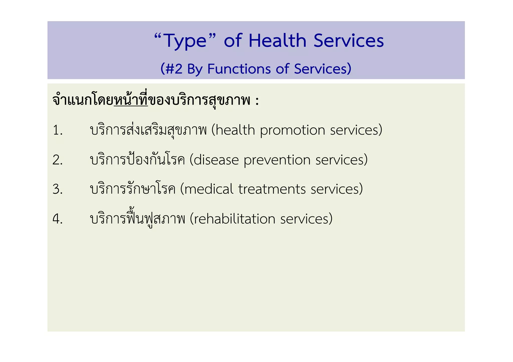 Structure of Health Systems | PDF