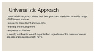 Structure of human resource department | PPTX
