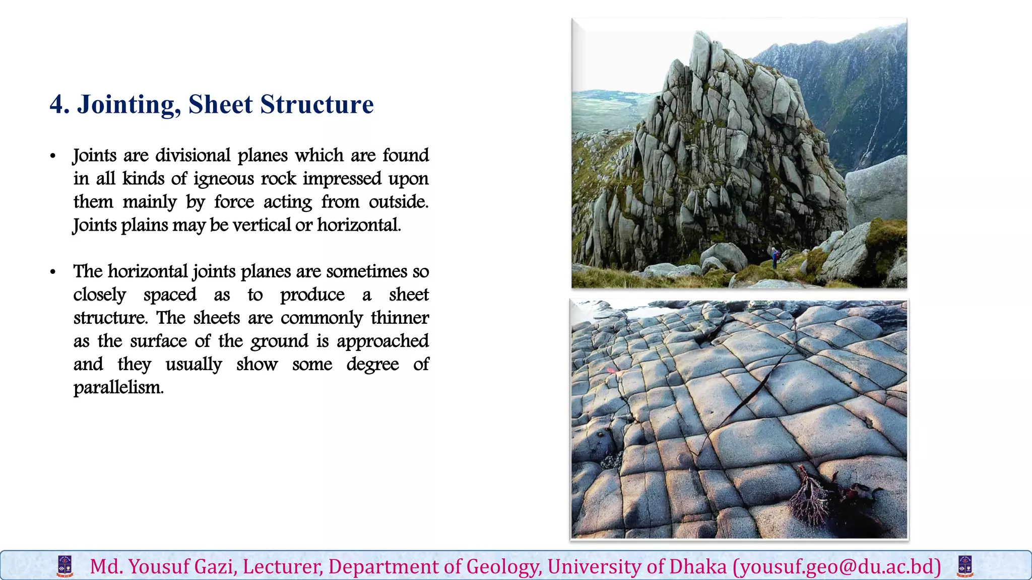 Structure of igneous rocks | PDF