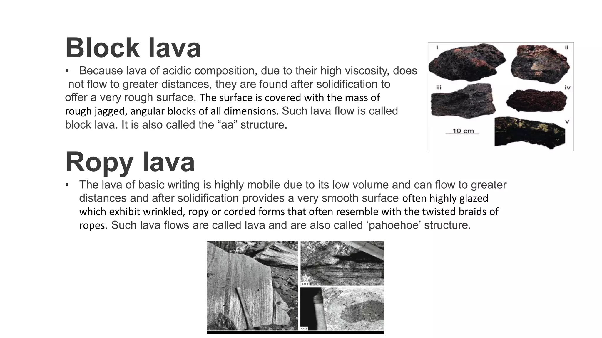 Structure of Igneous Rocks | PPTX
