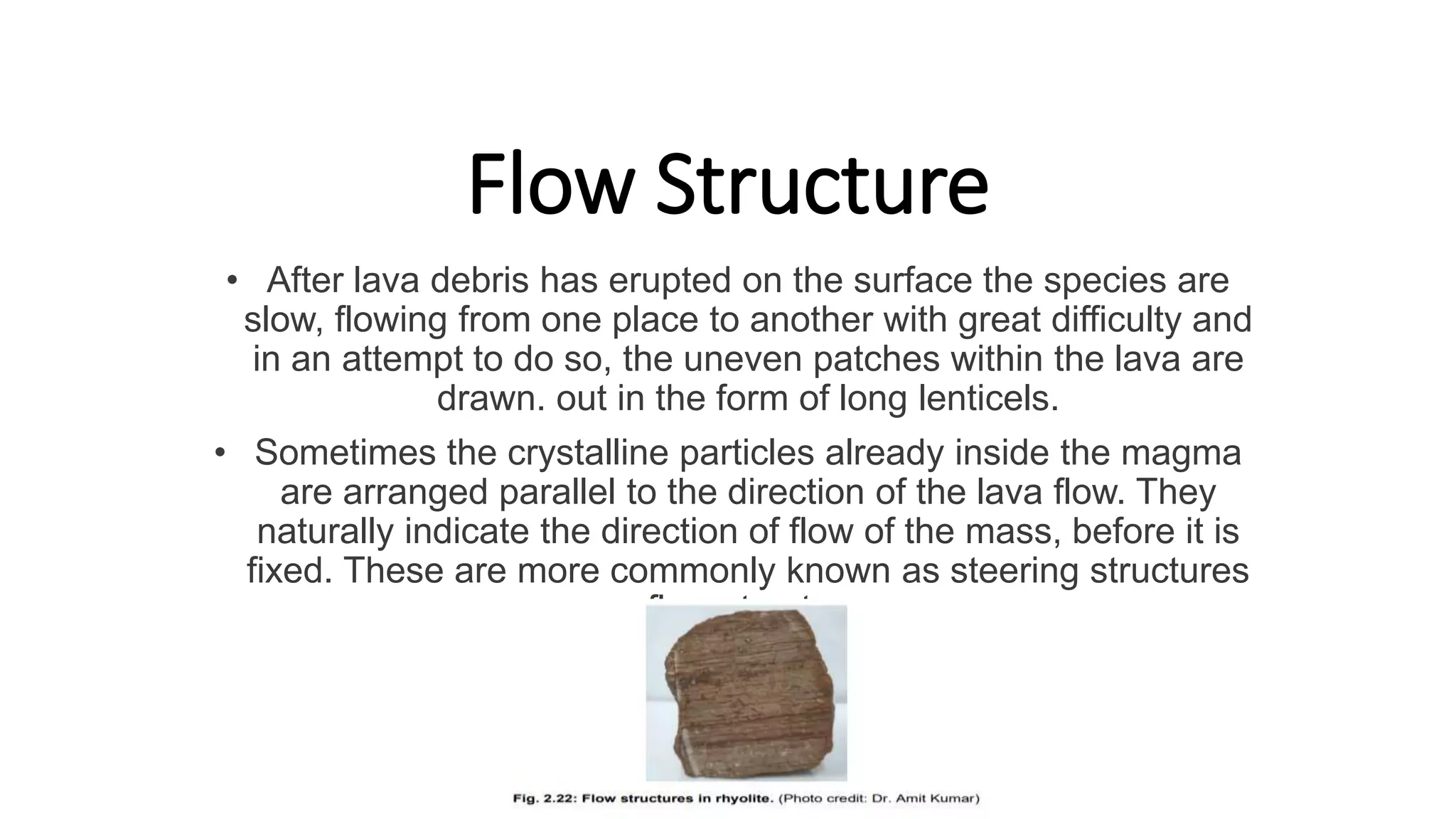 Structure of Igneous Rocks | PPTX