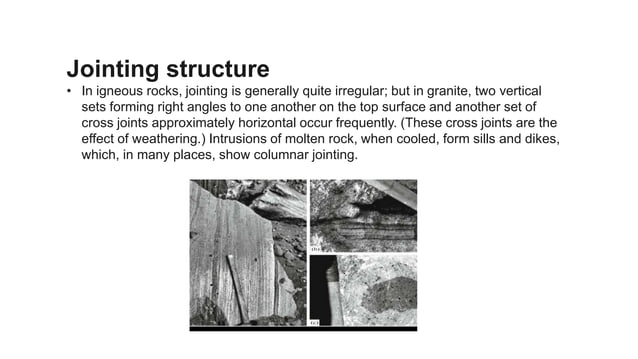 Structure of Igneous Rocks | PPTX