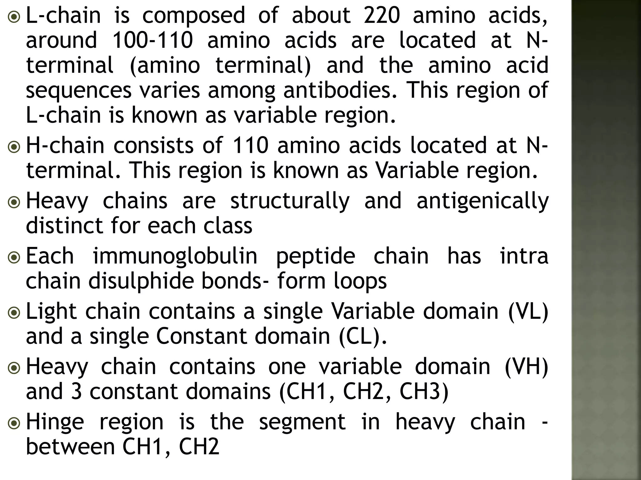 Structure of immunoglobulins | PPTX
