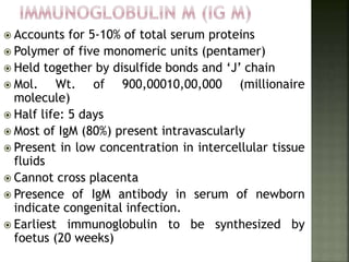 Structure of immunoglobulins | PPTX