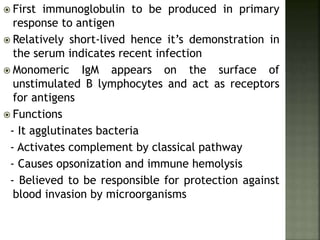 Structure of immunoglobulins | PPTX