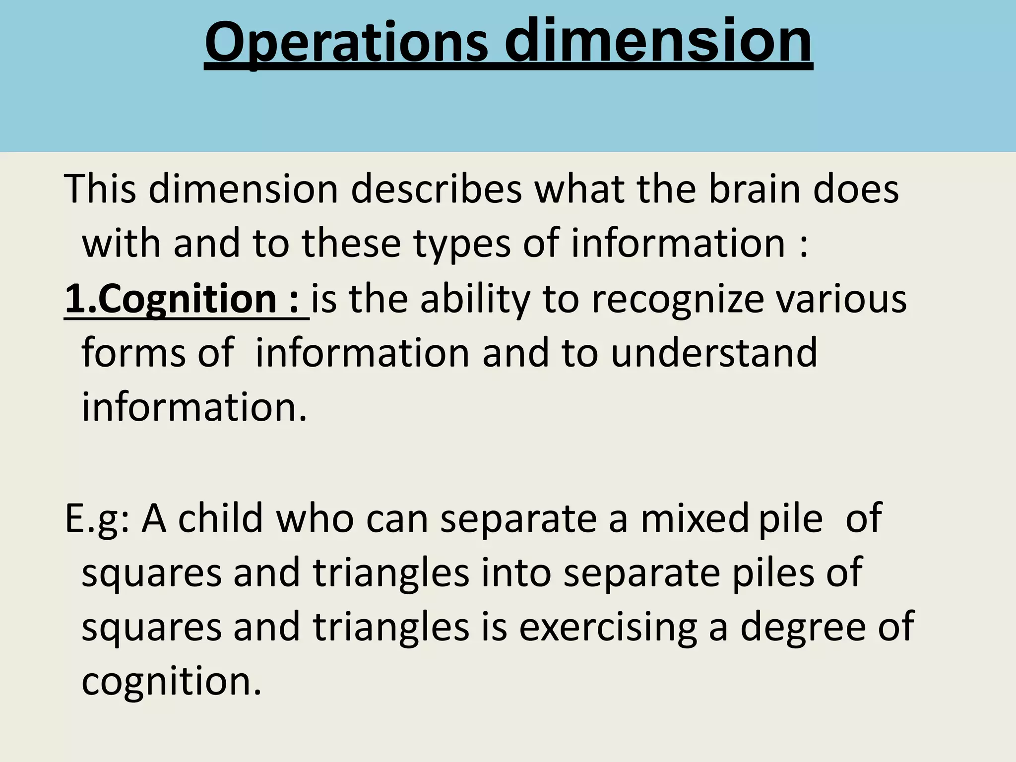 Guilford's Structure of intellect | PPTX