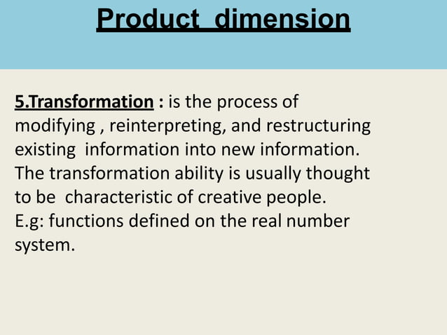 Guilford's Structure of intellect | PPTX | Physics | Science