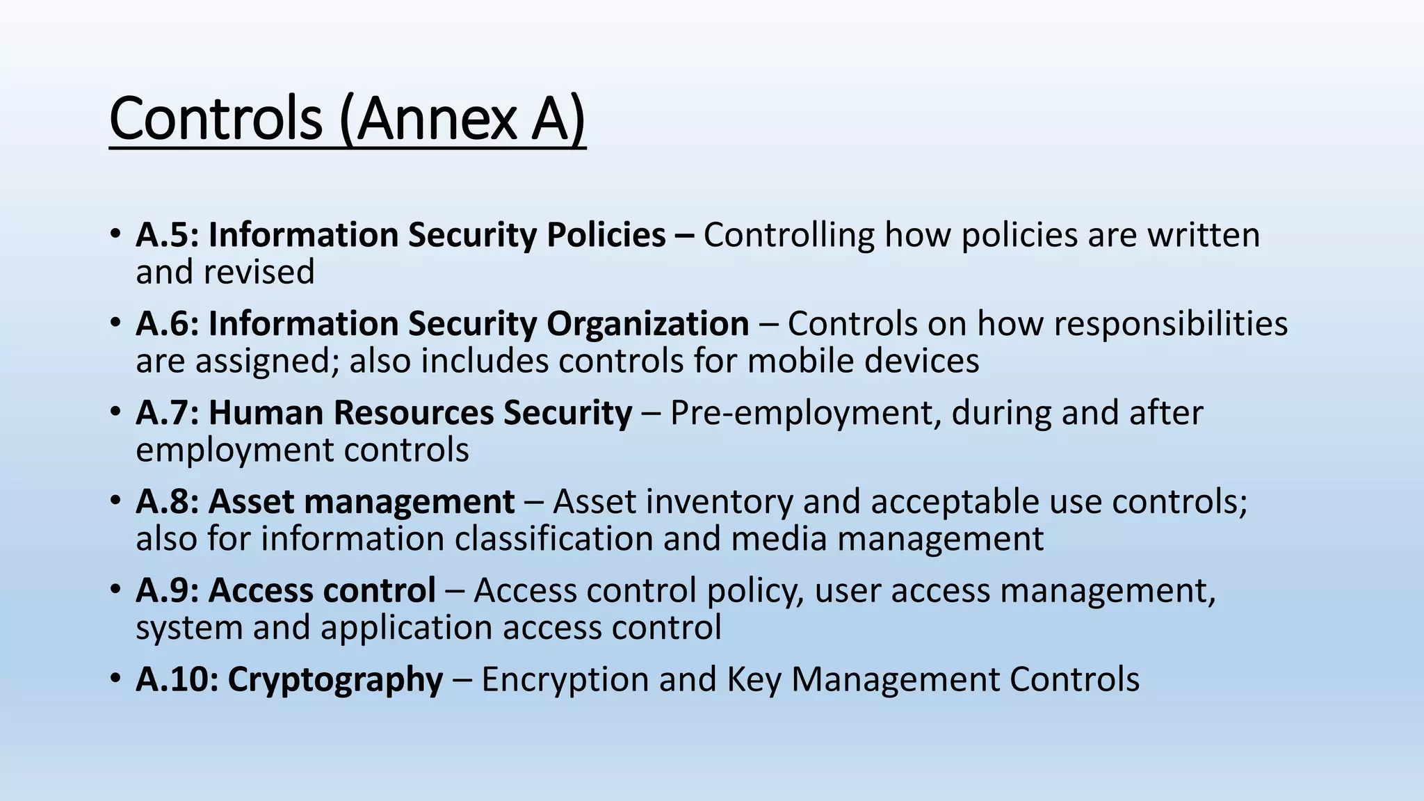 Structure of iso 27001 | PPT