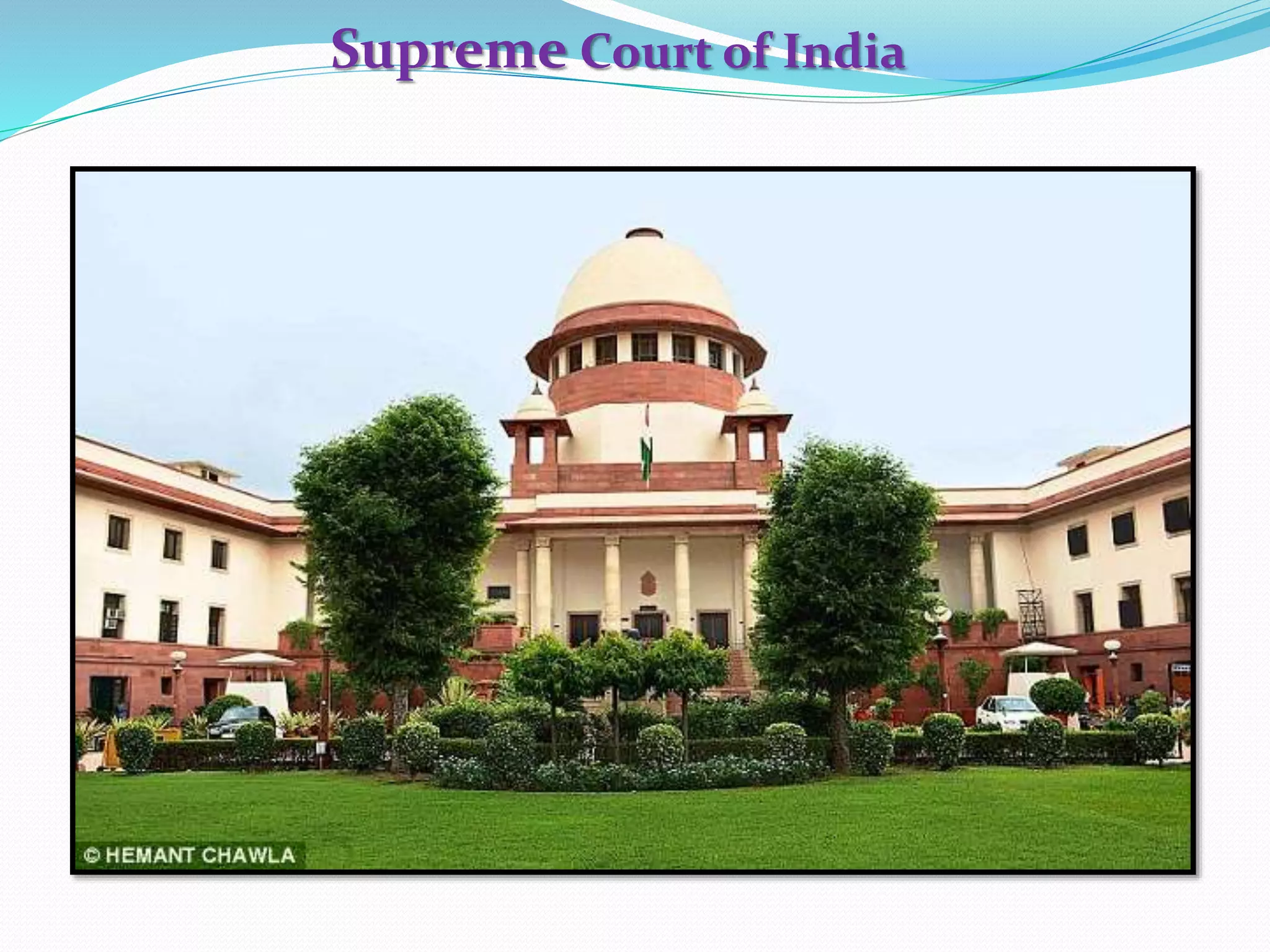 Structure of Indian judiciary | PPTX