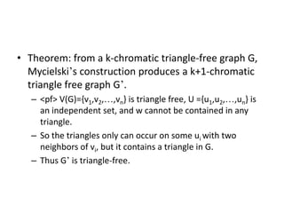 Structure of k-chromatic number Graphs Theory | PDF
