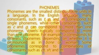 STRUCTURE OF LANGUAGE | PPT
