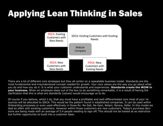 Structure of Lean in Sales | PDF