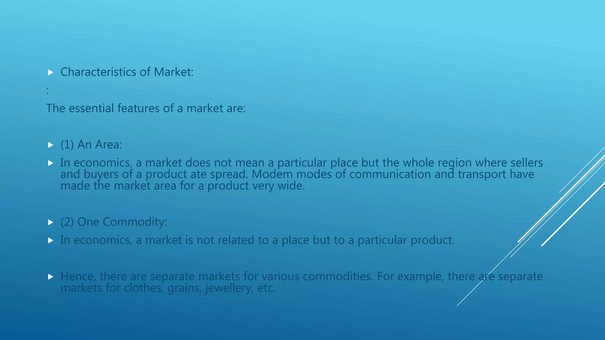 Structure of market | PPTX