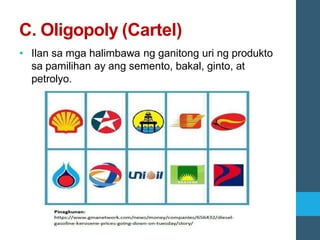 structure of market in economics lesson 8 | PPTX