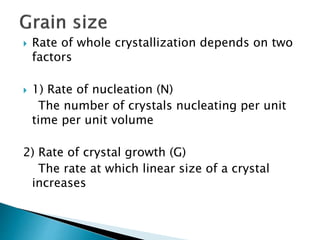Structure of materials | PPTX