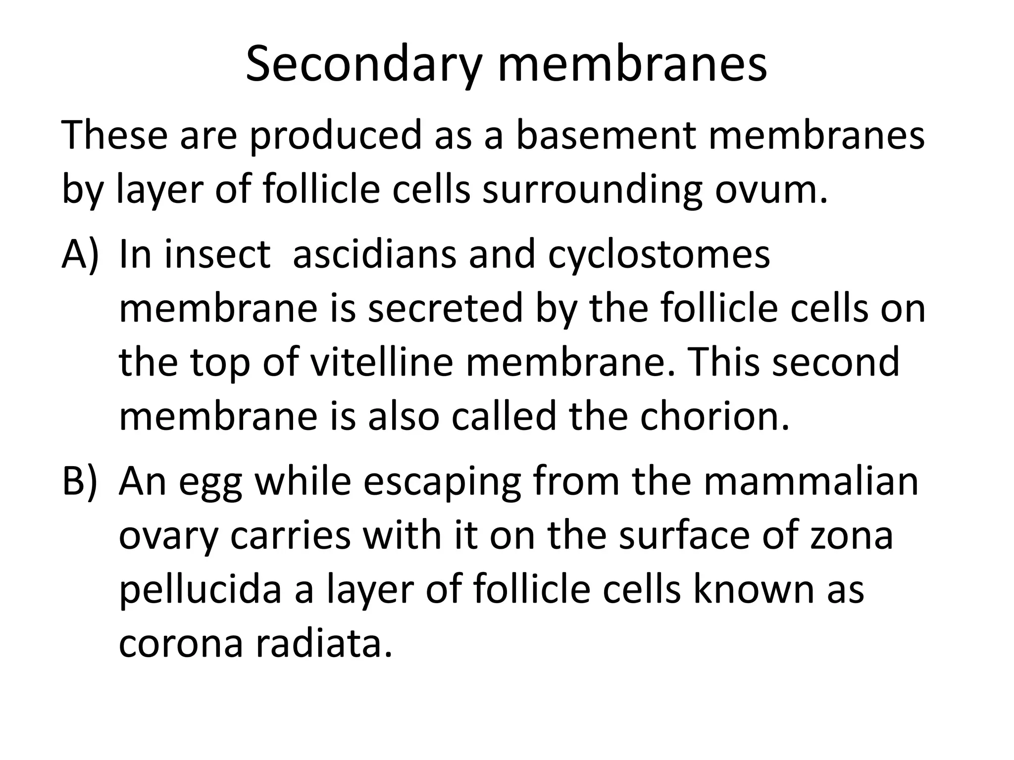 Structure of mature ovum | PPTX