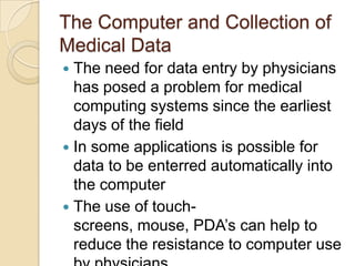 Structure of medical data | PPT