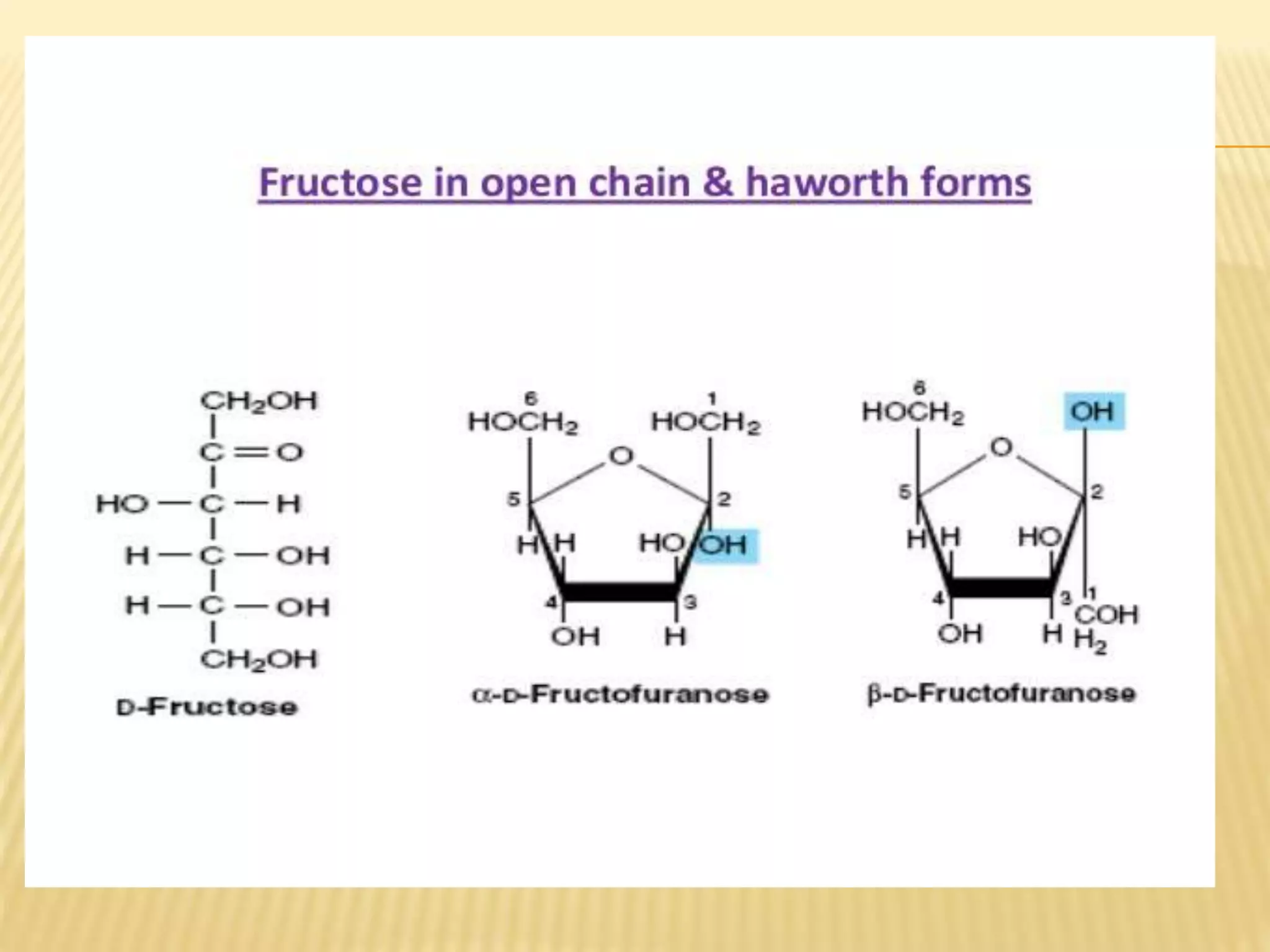 Structure Of Monosaccharides Ppt