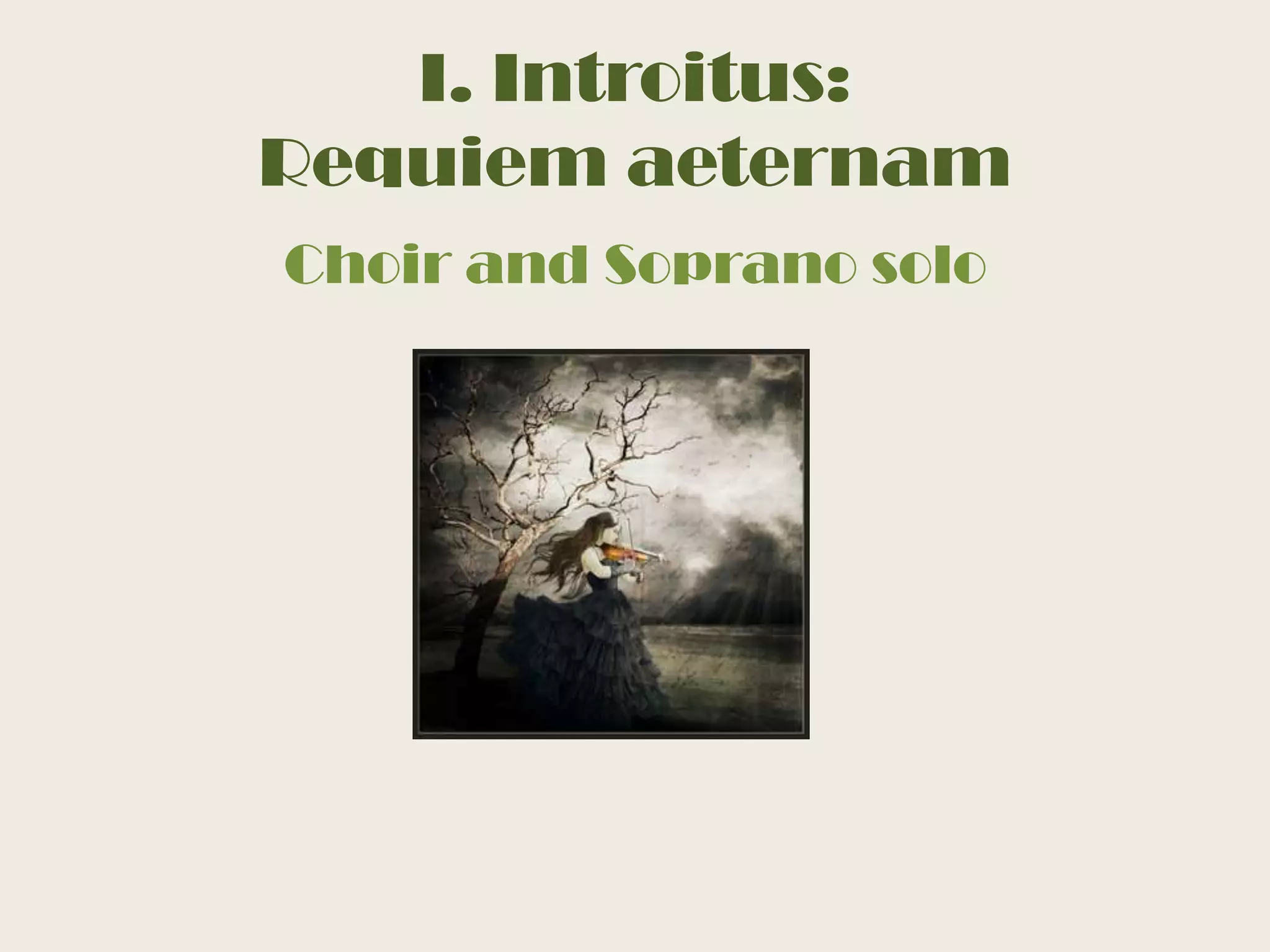 Structure Of Mozart’S Requiem | PPT