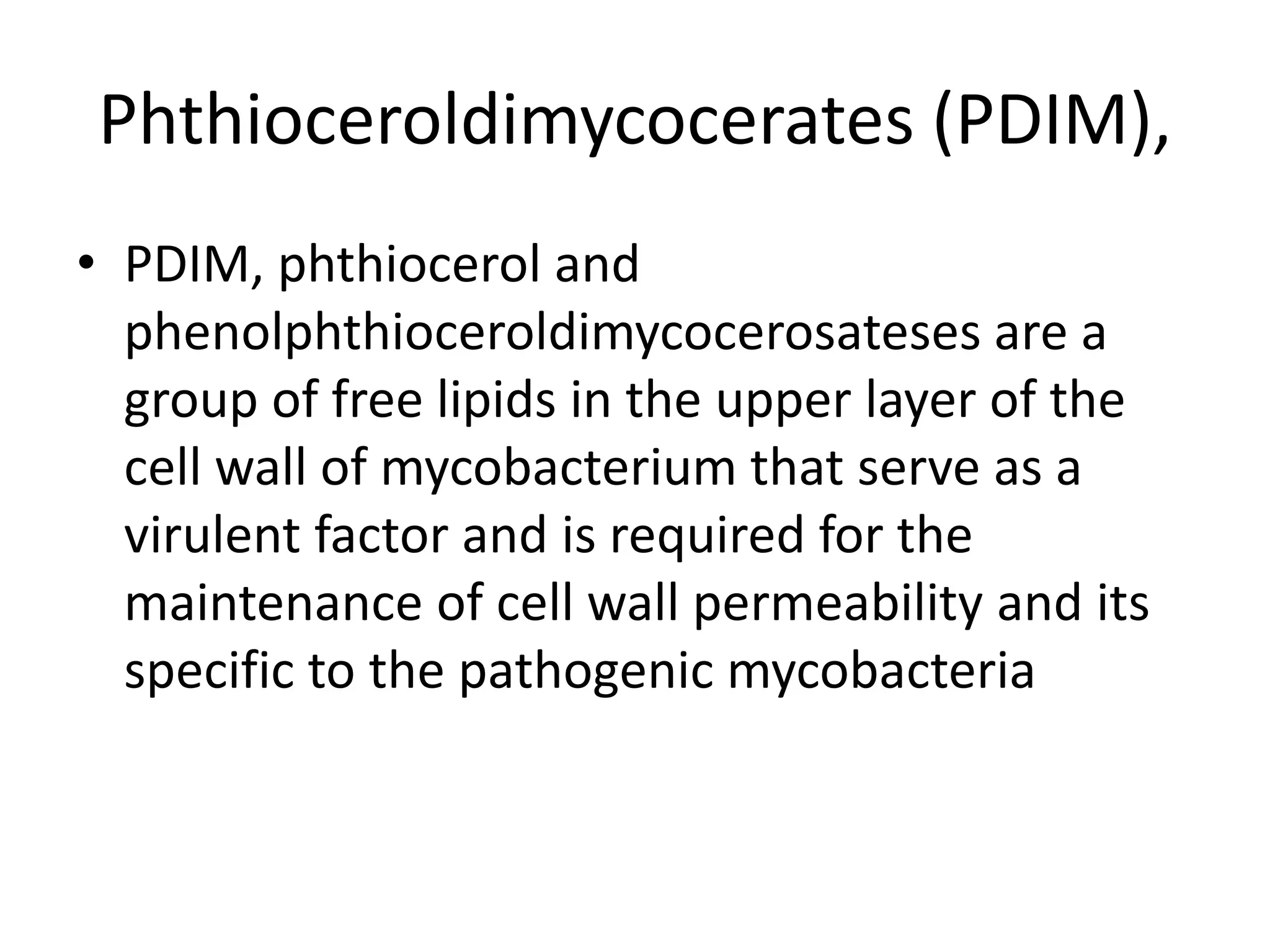 Structure of mycobacterium phcl 413 | PPTX