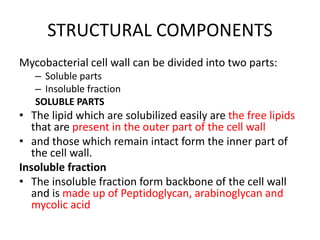Structure of mycobacterium phcl 413 | PPT