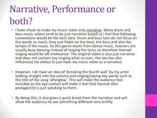 Structure of my music video | PPT