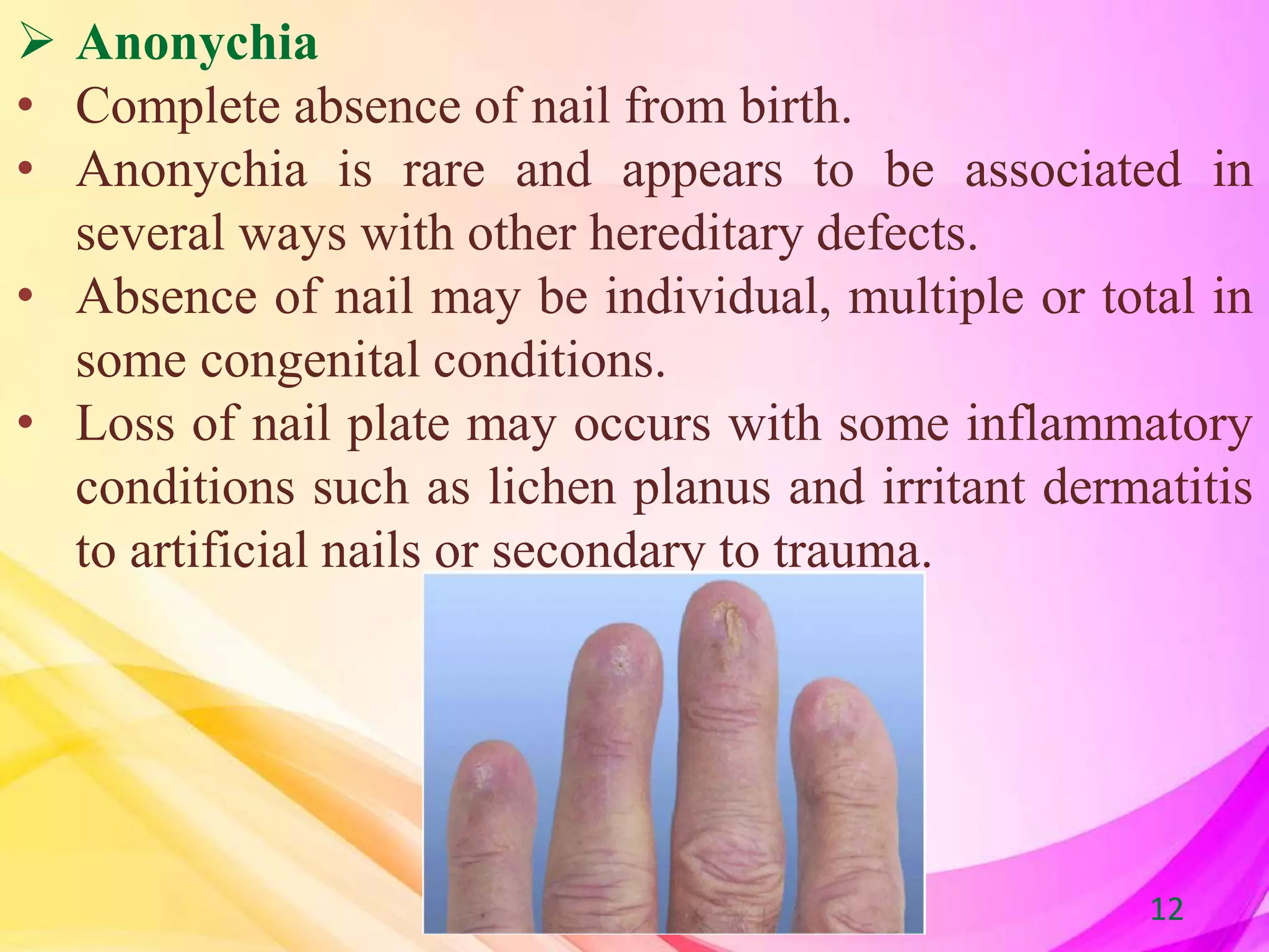 Structure of nail and diseases | PPTX