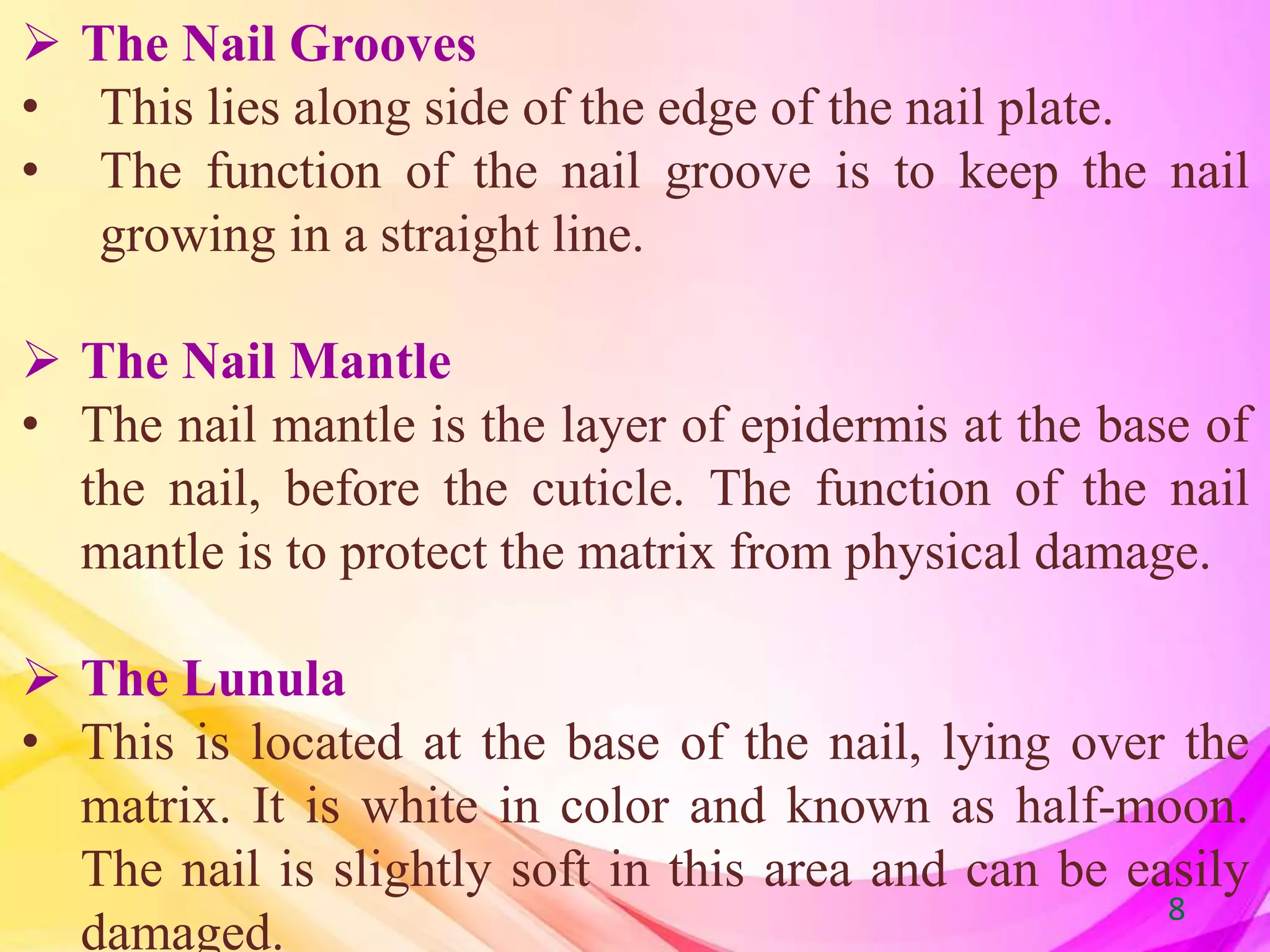 Structure of nail and diseases | PPTX