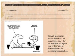 Structure of Newspaper Organisation | PPTX