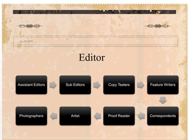 Structure of Newspaper Organisation | PPTX | Business and Finance