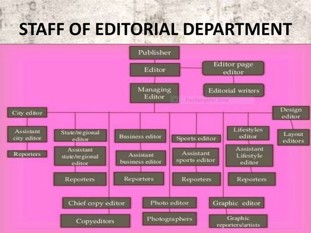 Structure of newspaper organization | PPTX