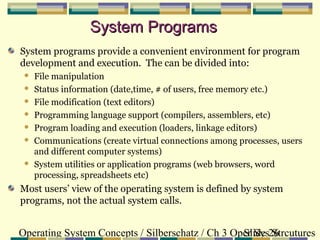 Structure of operating system | PPT