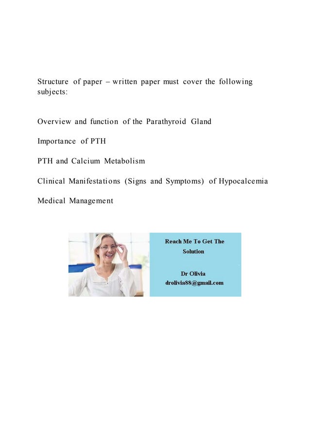 Structure of paper – written paper must cover the following su | DOCX