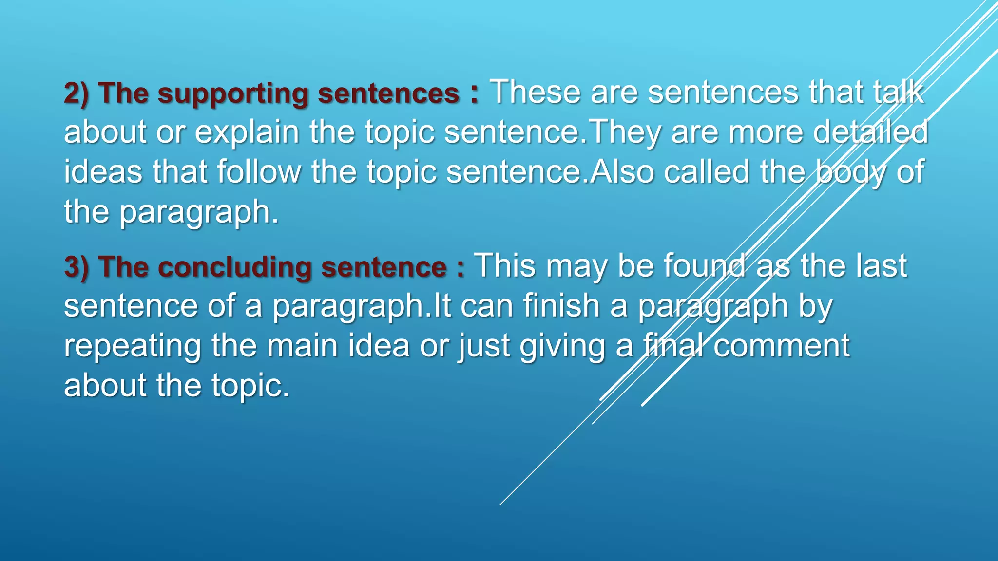 Structure of paragraph | PPTX