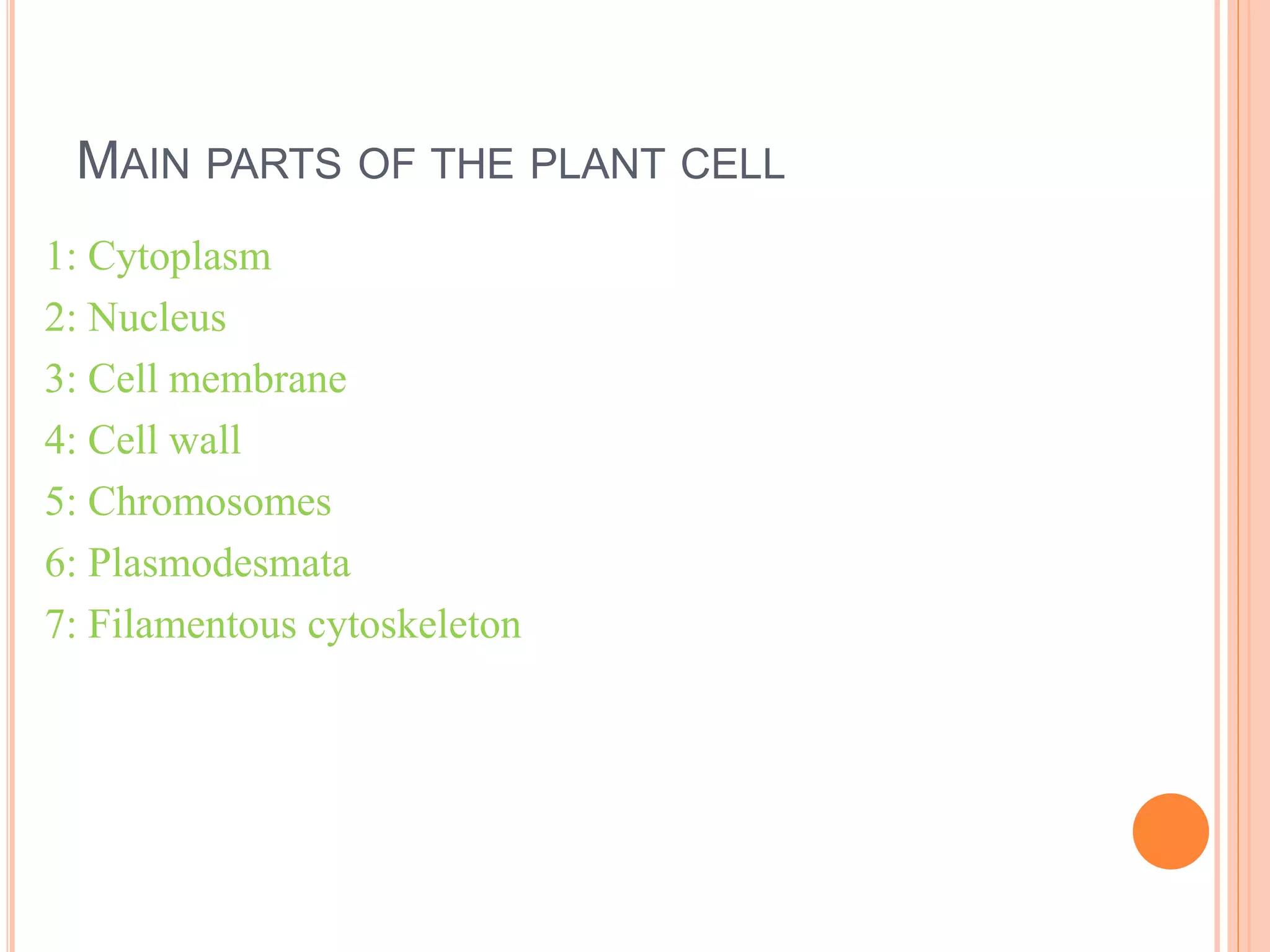 Structure of plant cell | PPTX