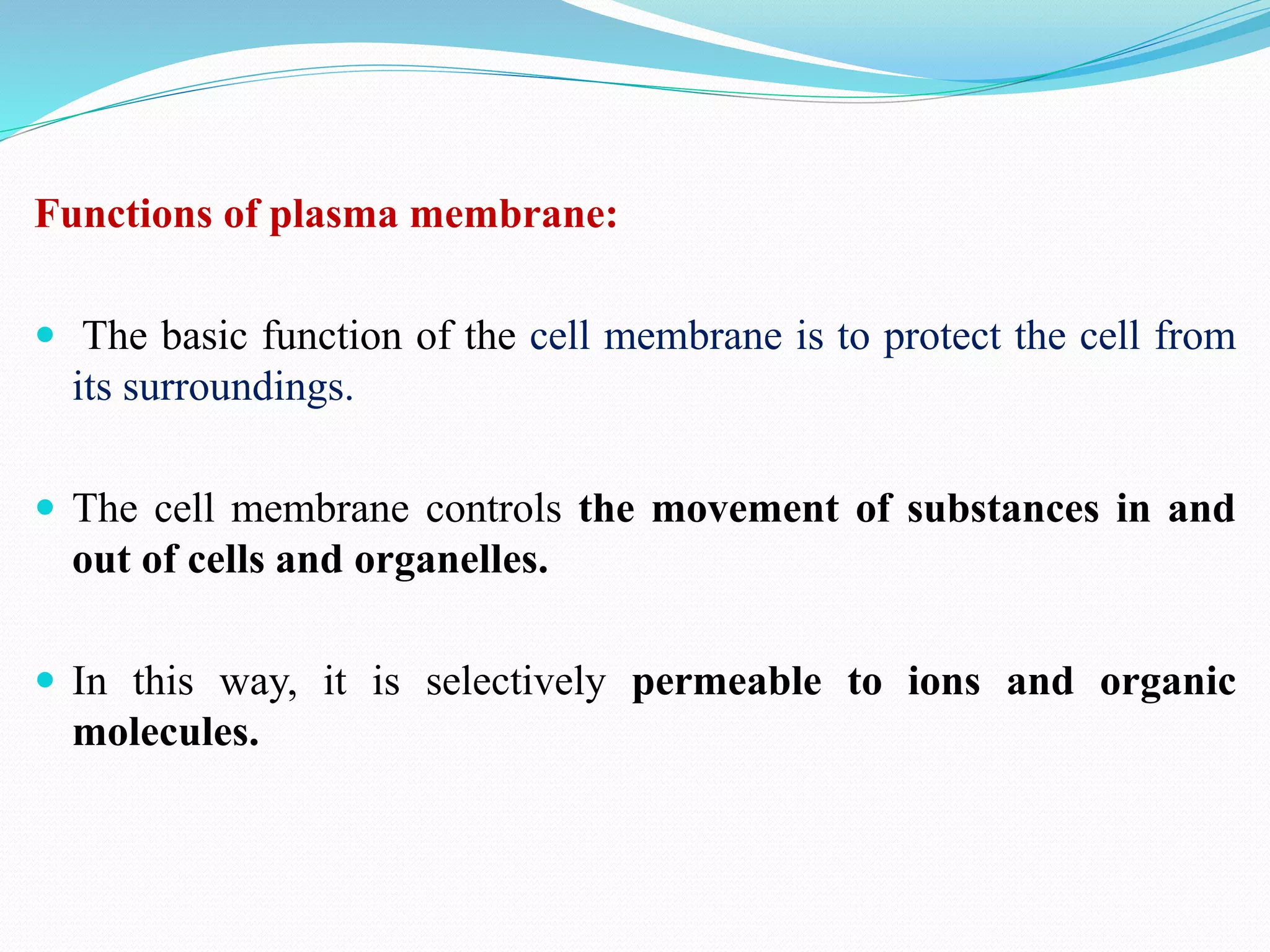 Structure of plasma membrane | PPTX