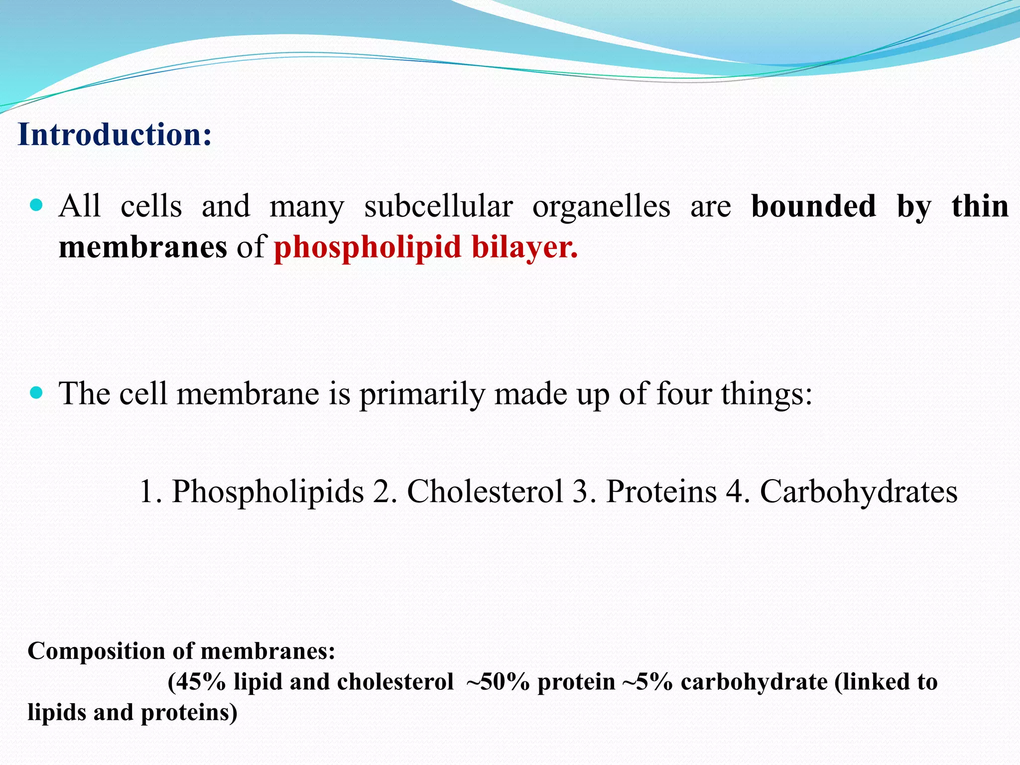 Structure of plasma membrane | PPTX