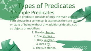 Structure of Predication (A Report in Grammatical Structure of English ...