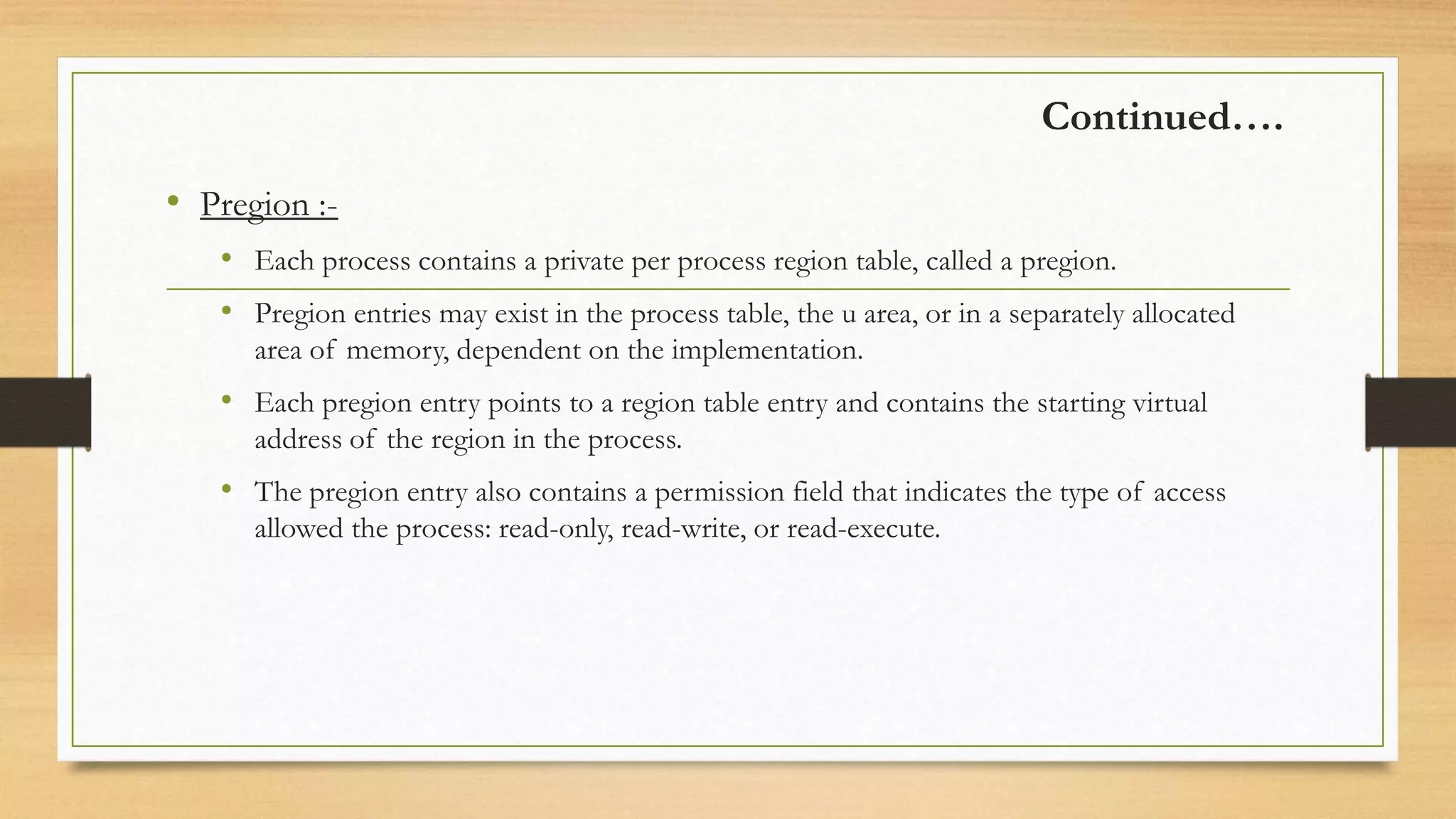 Structure of processes ppt | PPTX | Operating Systems | Computer ...