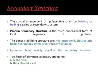 Protein Chemistry and Functions | PDF
