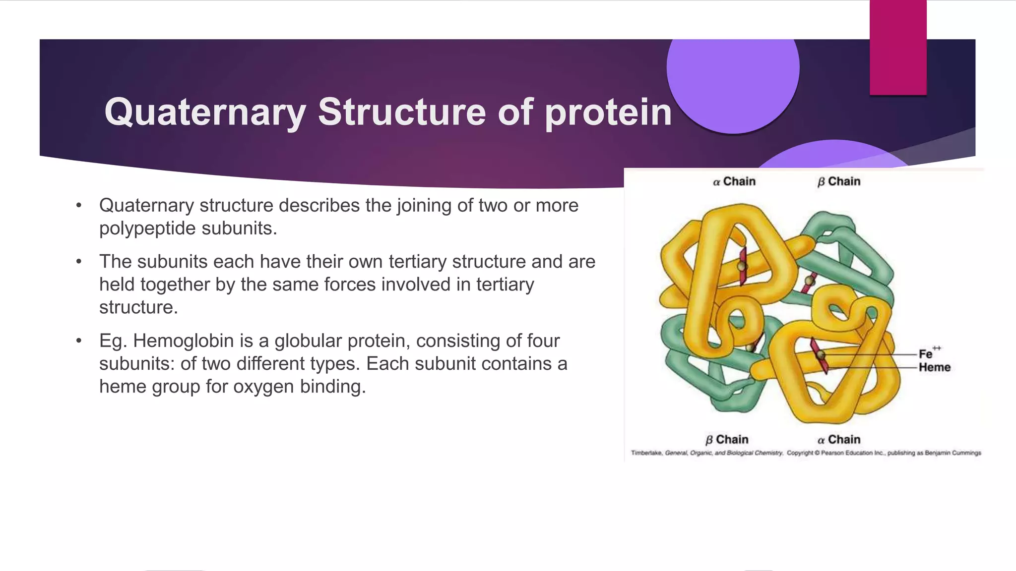 Structure of protein | PPT