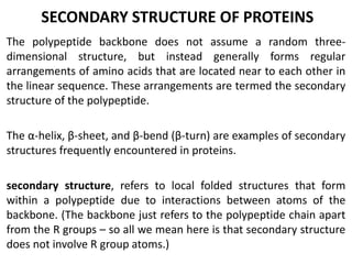 STRUCTURE OF PROTEINS.pdf